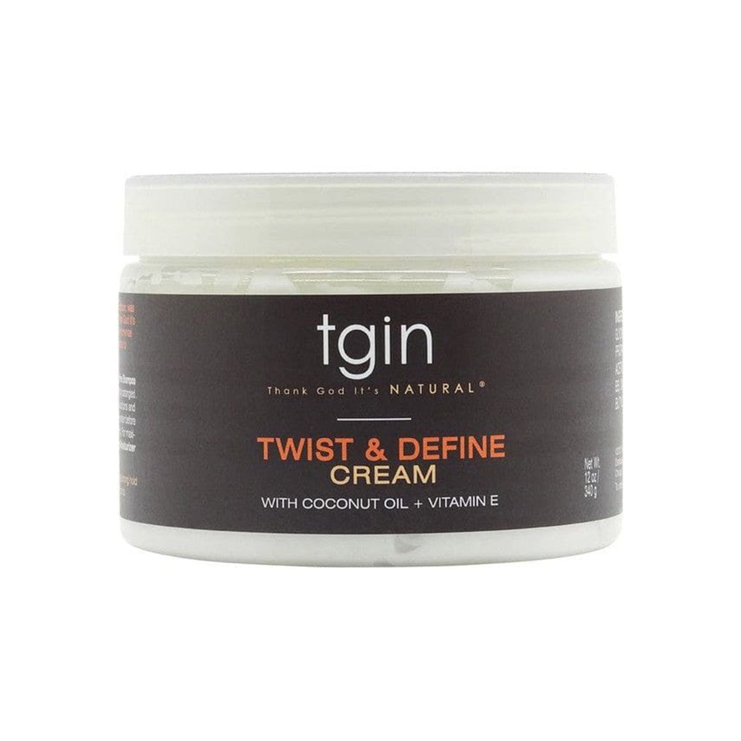 tgin Twist & Define Cream 340g | Soft Hold Curl Definition | ODARA